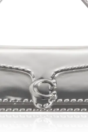 COACH Brass Keychain - Silver