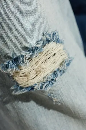Vetements Vintage-effect Jeans