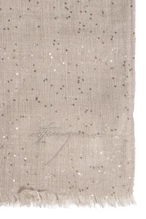 FERRAGAMO Scarf With Shimmering Sequins