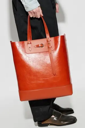 MAISON MARGIELA Leather Shopper Bag