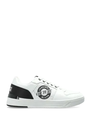 Versace Barocco Print Sneakers - White