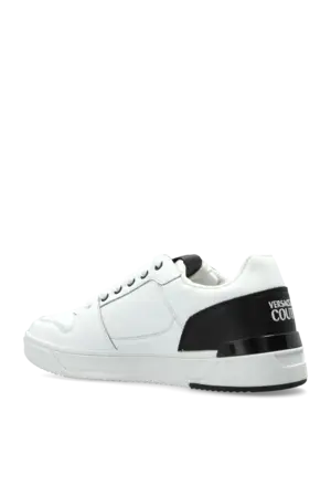 Versace Barocco Print Sneakers - White