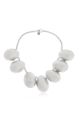 Jacquemus Brass Necklace - Silver