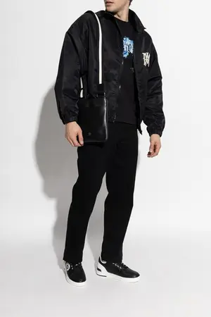 Versace Logo Low-top Sneakers - Black