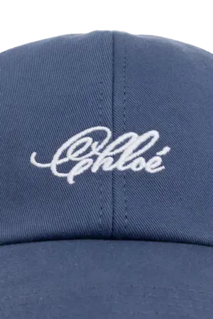 Chloé Baseball Cap With Embroidered Logo