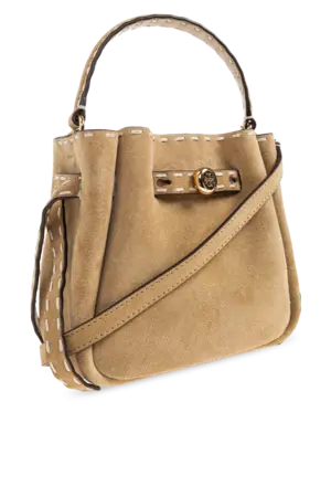 Tory Burch Romy Small Suede Hobo Bag