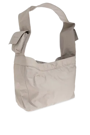 Y3 Newspaper Large' Shoulder Bag - Grey