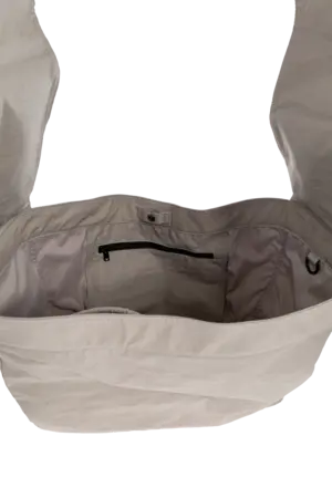 Y3 Newspaper Large' Shoulder Bag - Grey