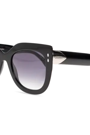 Isabel Marant Étoile Cat-eye Frame Sunglasses - Black