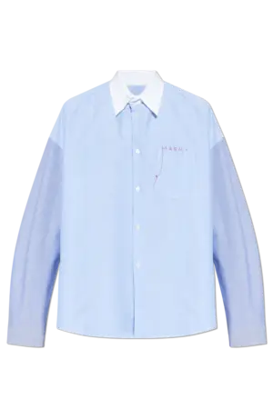 Marni Oversize' Shirt - Blue