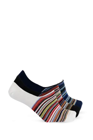 Paul Smith Three-pack Ankle Socks - Multicolour