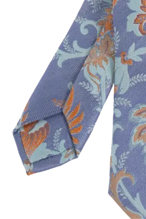 Etro Silk Neck Tie - Blue