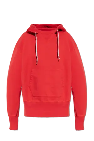 Women's Red Hooded Sweatshirts Hoodies