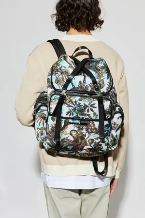 Dsquared2 Logo Printed Backpack - Multicolour