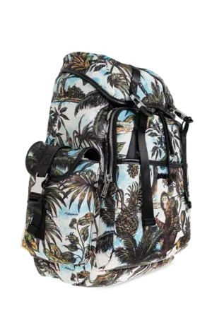 Dsquared2 Logo Printed Backpack - Multicolour