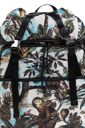 Dsquared2 Logo Printed Backpack - Multicolour