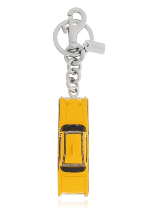COACH Keychain With Charm - Yellow