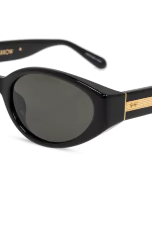 Linda Farrow Lyra Sunglasses - Black