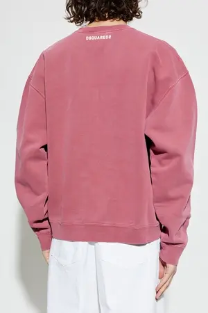 Dsquared2 Sweatshirt With Patch - Multicolor
