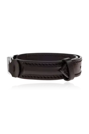 FERRAGAMO Bracelet With Logo - Brown