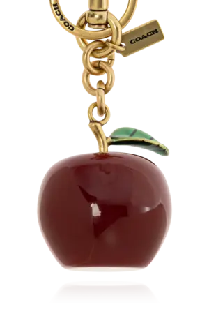 COACH Keychain With Charm - Red