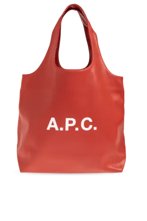 A.p.c. Ninon Shopper Bag - Red