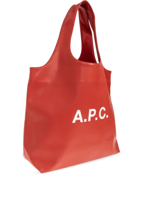 A.p.c. Ninon Shopper Bag - Red