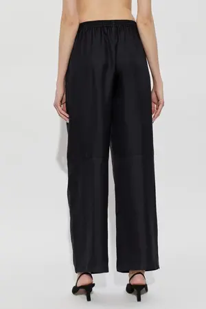 Alexander Wang Silk Wide-leg Trousers