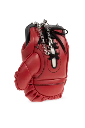 Moschino Shoulder Bag With Glove Motif