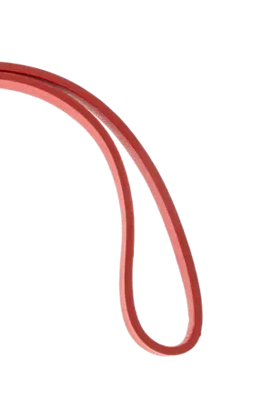 FERRAGAMO Leather Heart-shaped Pendant - Red