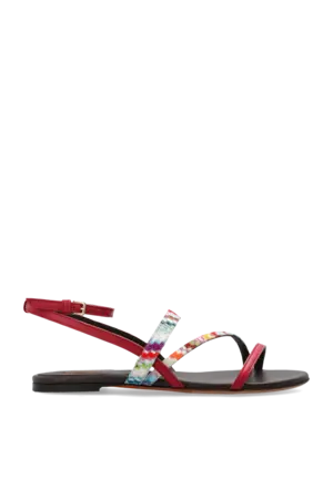 Missoni Lurex Thread Flat Sandals - Multicolour