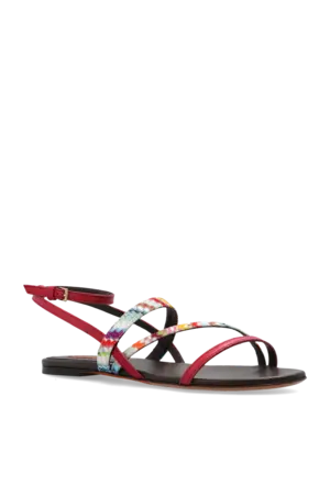 Missoni Lurex Thread Flat Sandals - Multicolour