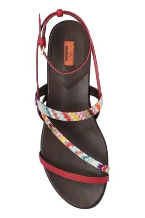 Missoni Lurex Thread Flat Sandals - Multicolour
