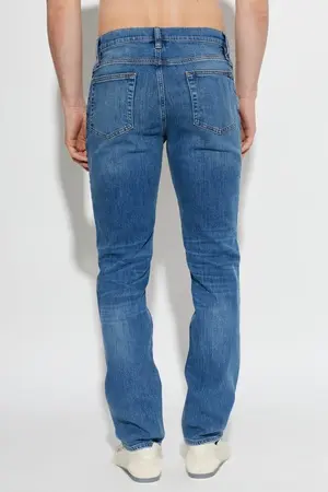 FRAME Tapered Leg Jeans