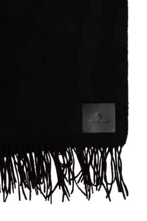ANINE BING Wool Scarf - Black