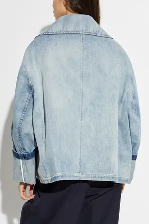 MAISON MARGIELA Double-breasted Denim Jacket - Blue