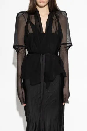 Rick Owens Transparent Blazer