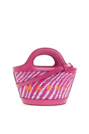 Marni Tropicalia Micro Handheld Bag - Pink