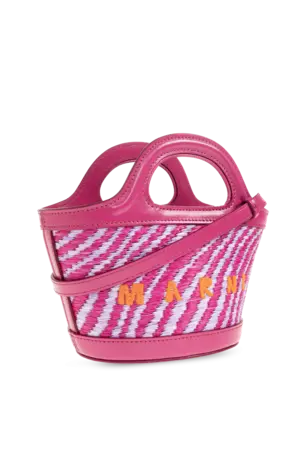 Marni Tropicalia Micro Handheld Bag - Pink