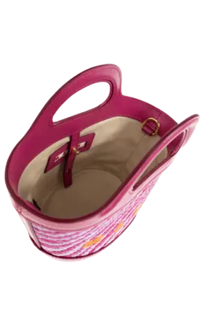 Marni Tropicalia Micro Handheld Bag - Pink