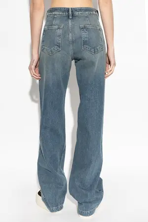 Rick Owens Wide-leg Denim Jeans - Blue