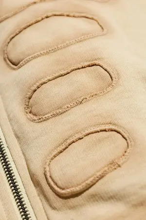 AVAVAV Hooded Zip-up - Beige