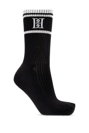 BY MALENE BIRGER Logo Socks - Black