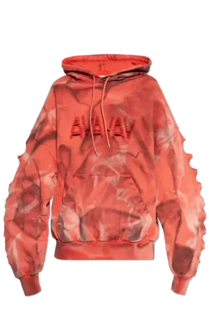 AVAVAV Sweatshirt With Embossed Embroidery - Red
