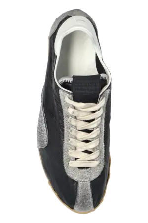 MAISON MARGIELA Sports Shoes With Logo - Black