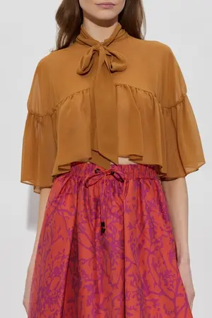 Max Mara Silk Cape "negozi