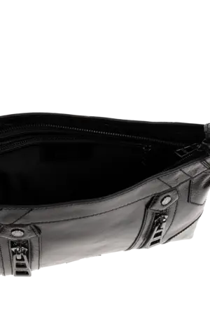 Zadig&Voltaire Sunny Moody Vintage Shoulder Bag - Black