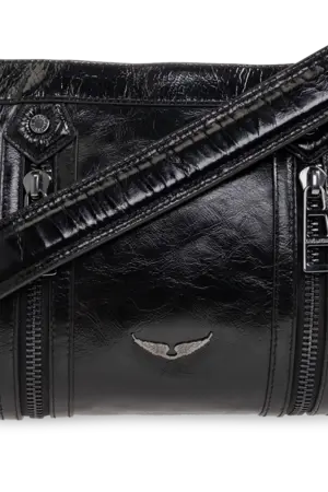 Zadig&Voltaire Sunny Moody Vintage Shoulder Bag - Black