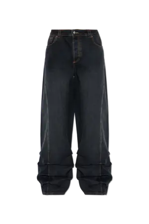 Gathered Jeans For Men
