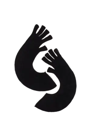 Issey Miyake Cashmere Knitted Gloves